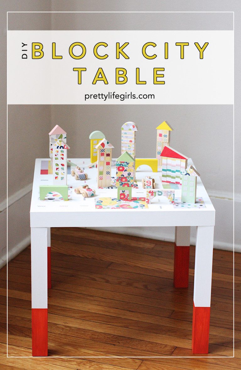 DIY Block City Table
