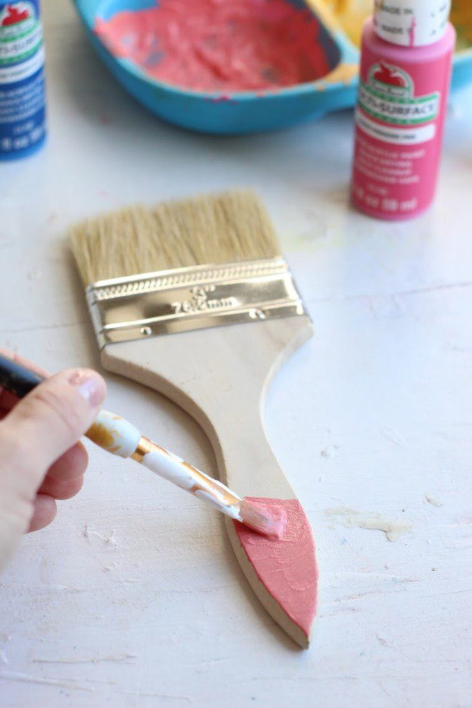 DIY Paint Brush Puppets + Puppet Theater for Kids! | The Pretty Life Girls