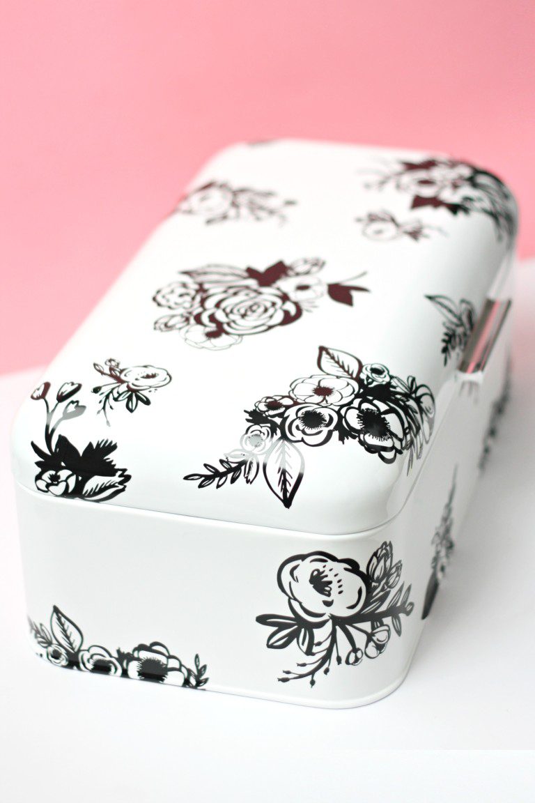 DIY Floral Bread Box | The Pretty Life Girls