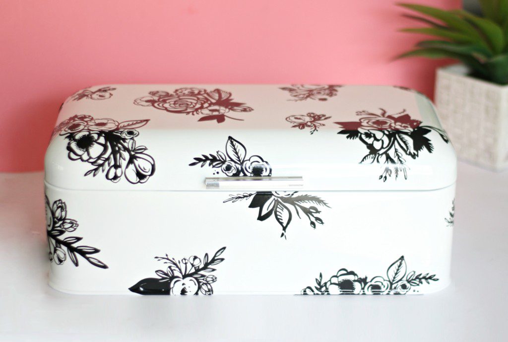 DIY Floral Bread Box | The Pretty Life Girls