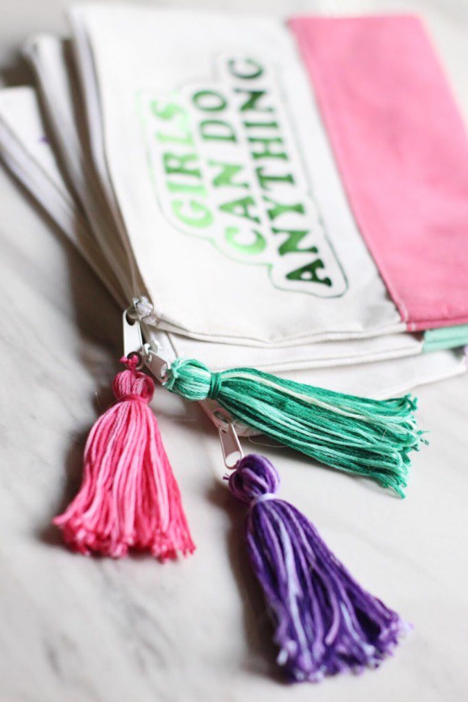 DIY Girl Power Pouches | The Pretty Life Girls