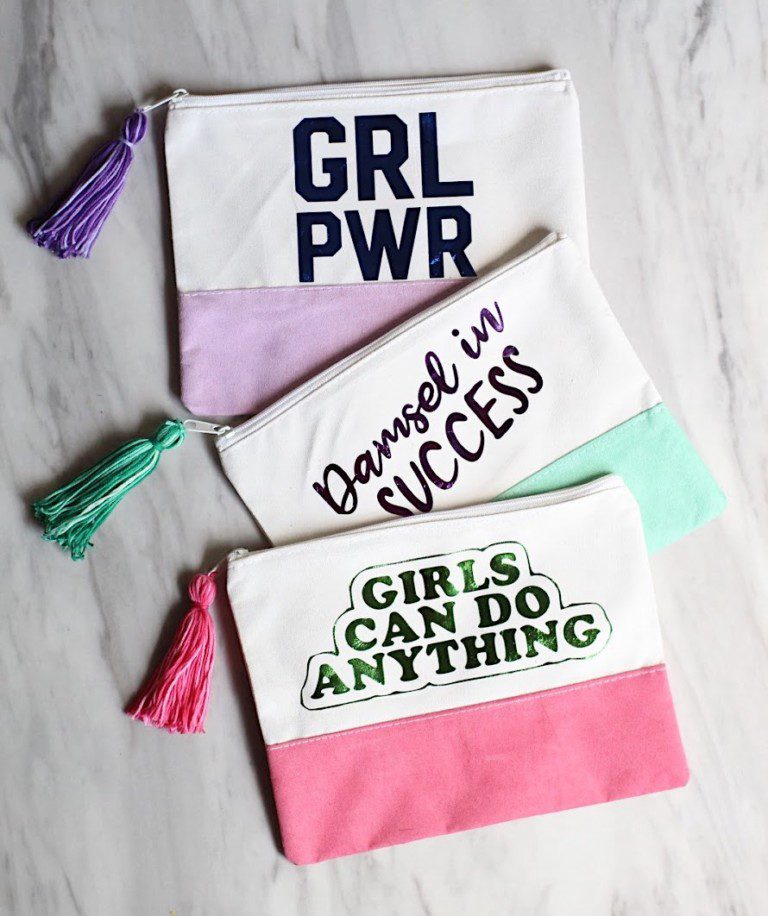 DIY Girl Power Pouches | The Pretty Life Girls
