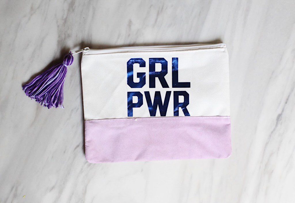 DIY Girl Power Pouches | The Pretty Life Girls