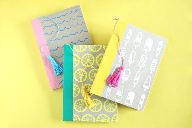 DIY Embossed Summer Journals | The Pretty Life Girls