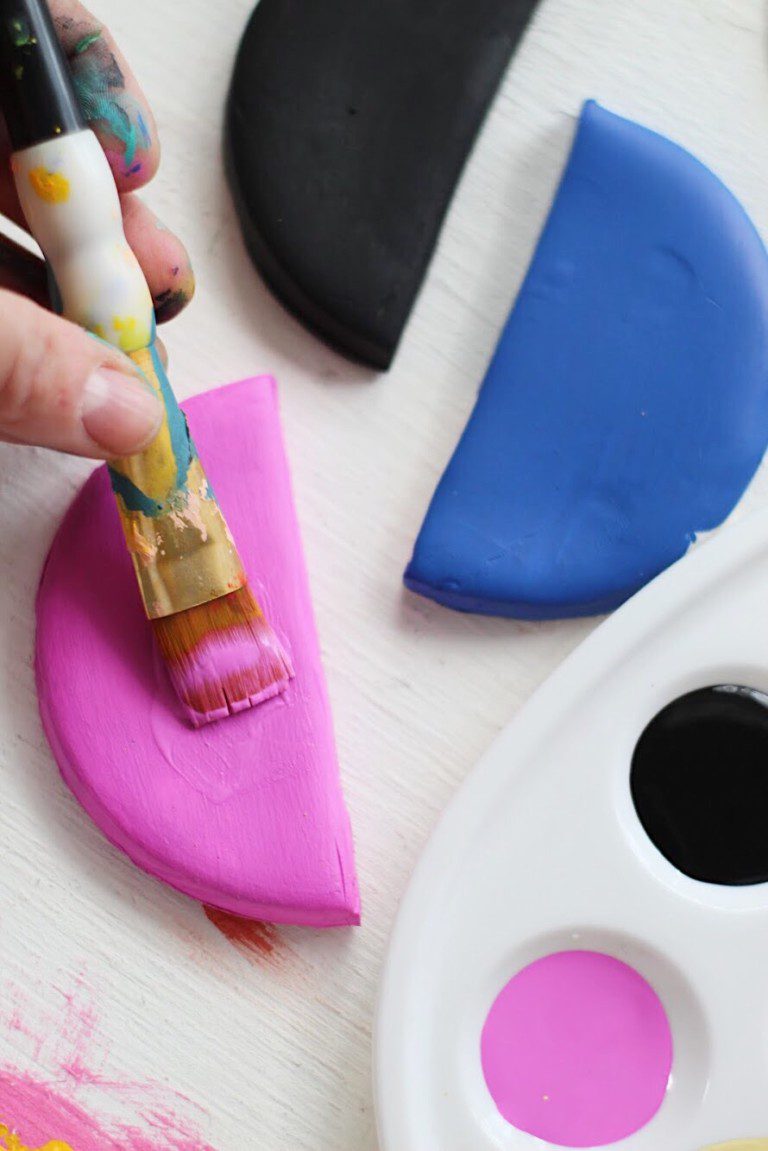 DIY Mix and Match Clay Coasters | The Pretty Life Girls