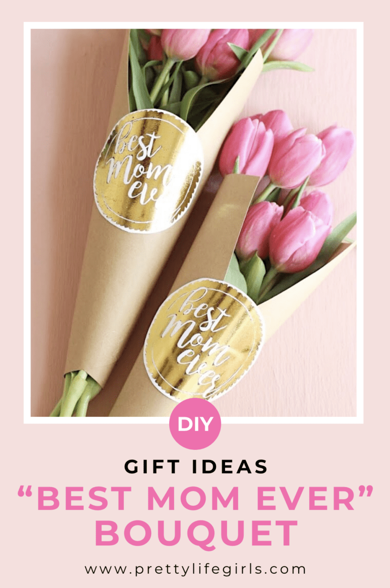 Mother's Day Flower Bouquet + Printable! | The Pretty Life Girls
