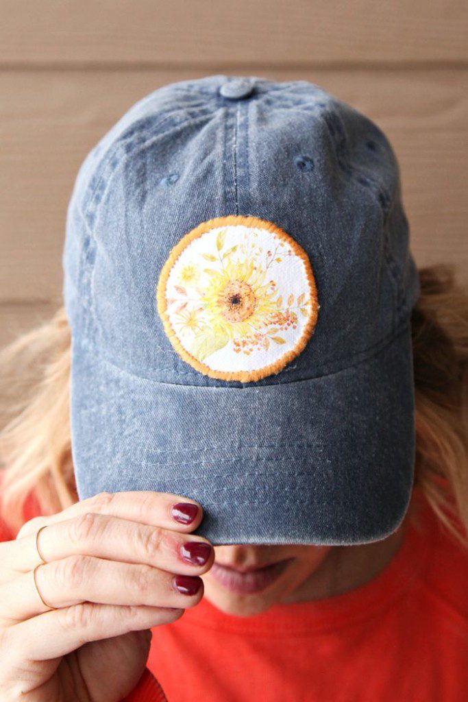 DIY Patch Baseball Hat: How to Make Your Own Patches | The Pretty Life ...