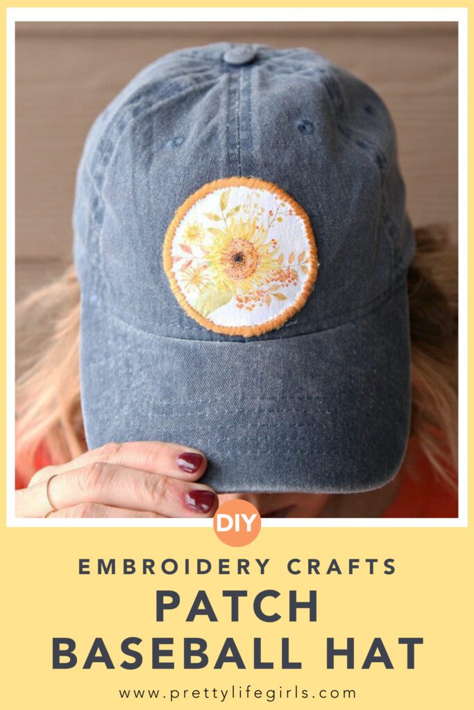 DIY Patch Baseball Hat: How to Make Your Own Patches | The Pretty Life ...