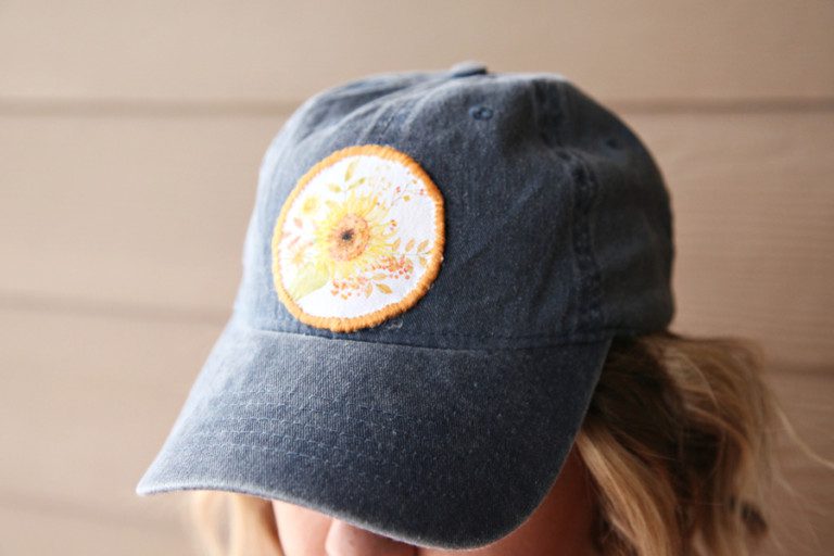 DIY Patch Baseball Hat: How to Make Your Own Patches | The Pretty Life ...