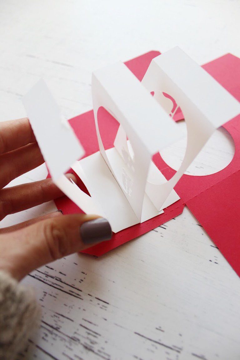 Creative and Easy 3D Paper Christmas Ornaments | The Pretty Life Girls