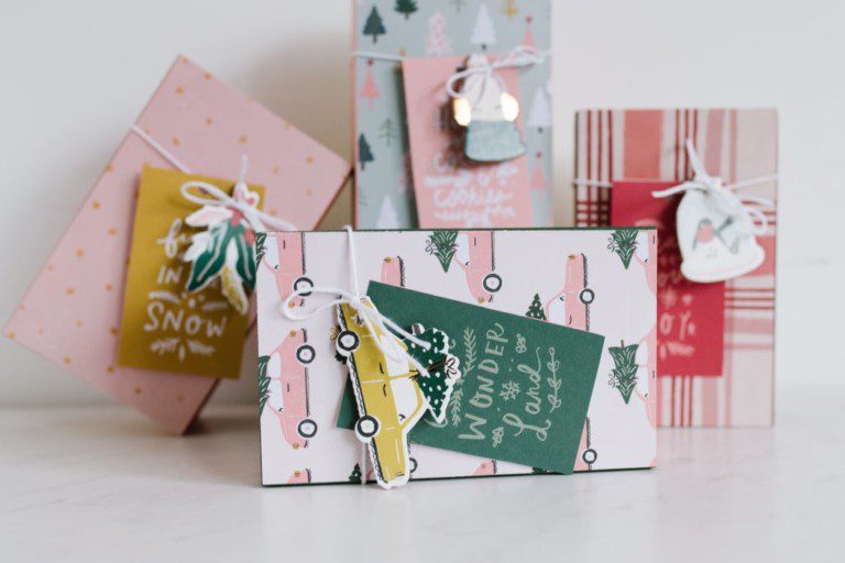 How to Make a DIY Gift Card Box for Holiday Gifts | The Pretty Life Girls
