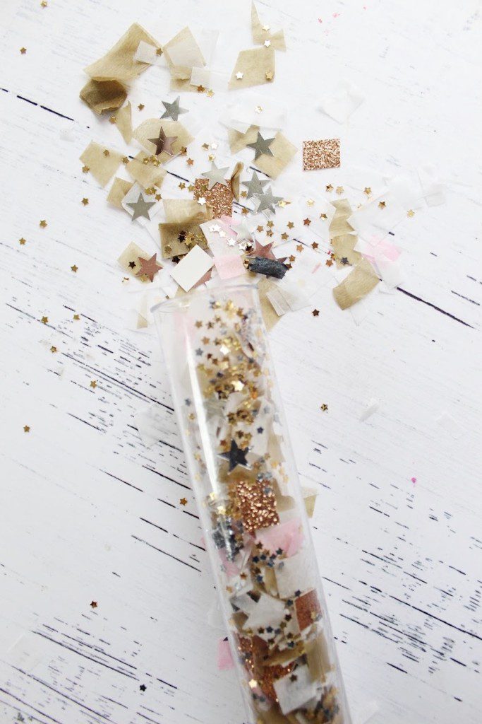 Wedding Exit Ideas: DIY Wedding Confetti Tubes | The Pretty Life Girls