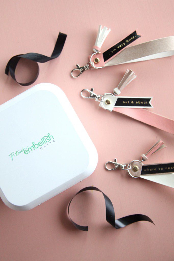 How to Make DIY Ribbon Keychains You Can Personalize | The Pretty Life ...