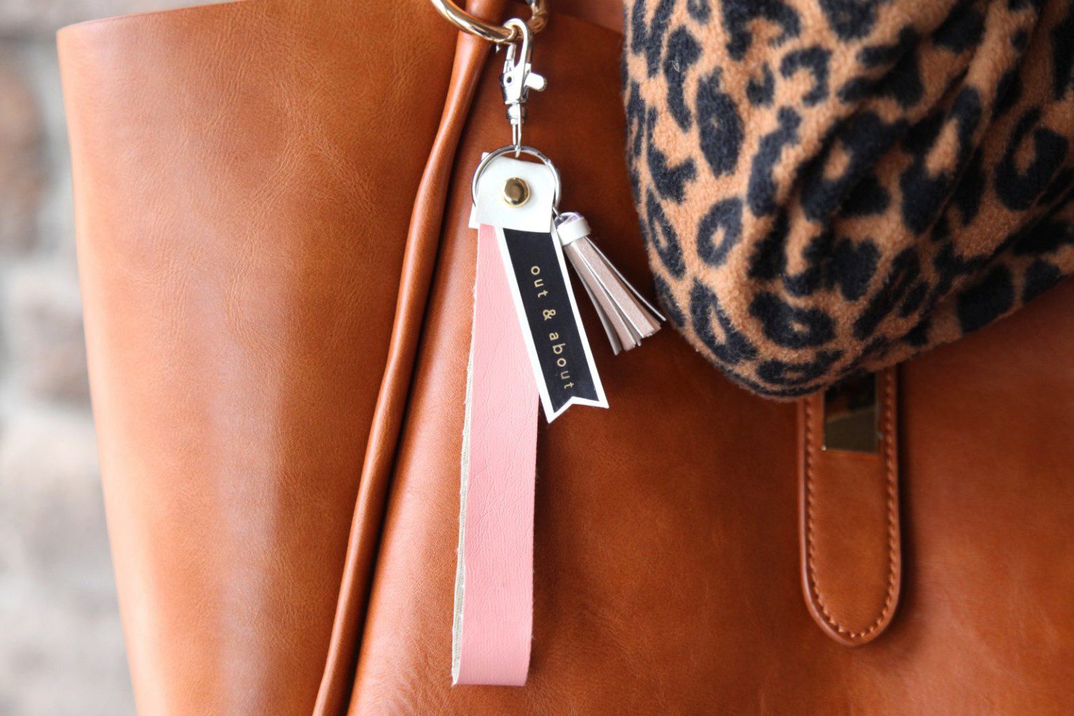 How to Make DIY Ribbon Keychains You Can Personalize | The Pretty Life ...