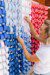 Summer Crafts: Patriotic Paper Chain Backdrop | The Pretty Life Girls