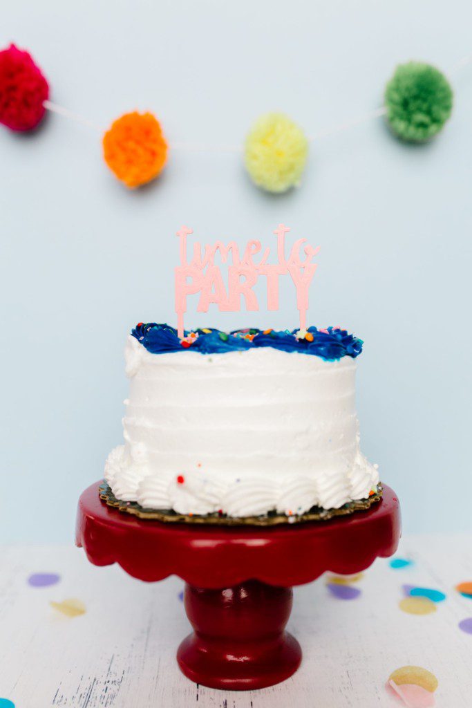 Cake Decorations 3d Printed Cake Topper Tutorial The Pretty Life Girls