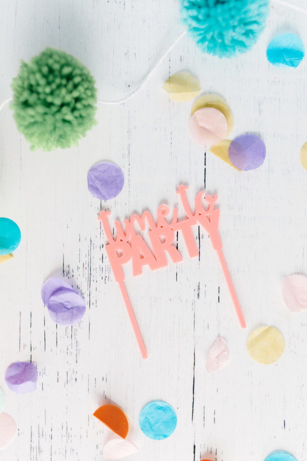 Cake Decorations: 3D Printed Cake Topper Tutorial | The Pretty Life Girls