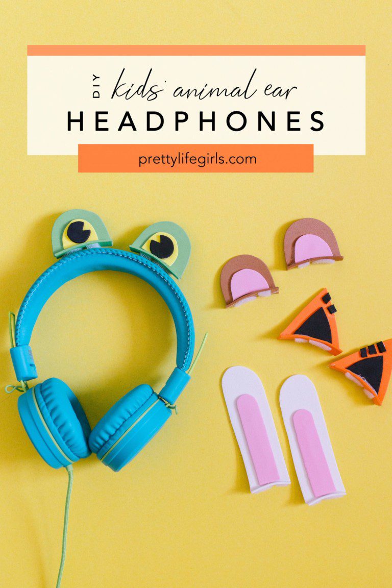 Homeschool Crafts: DIY Animal Ear Headphones | The Pretty Life Girls