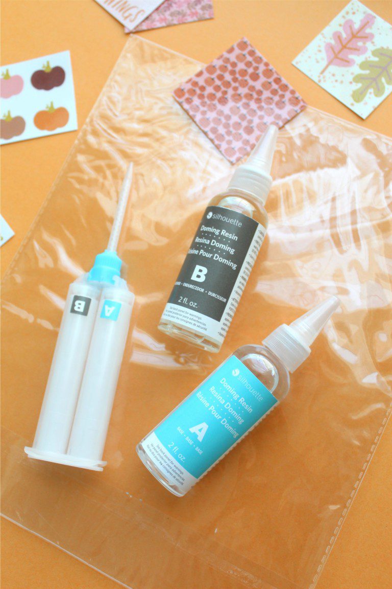 Fall Crafts: How to Make DIY Fall Magnets with Silhouette Doming | The ...