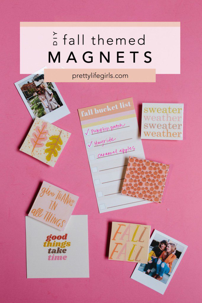 Fall Crafts: How to Make DIY Fall Magnets with Silhouette Doming | The ...
