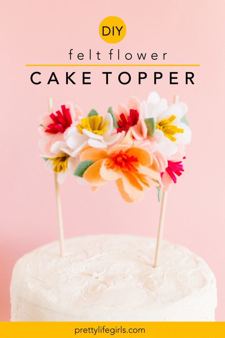 Printable Cake Topper for Birthdays and other Celebrations | The Pretty ...