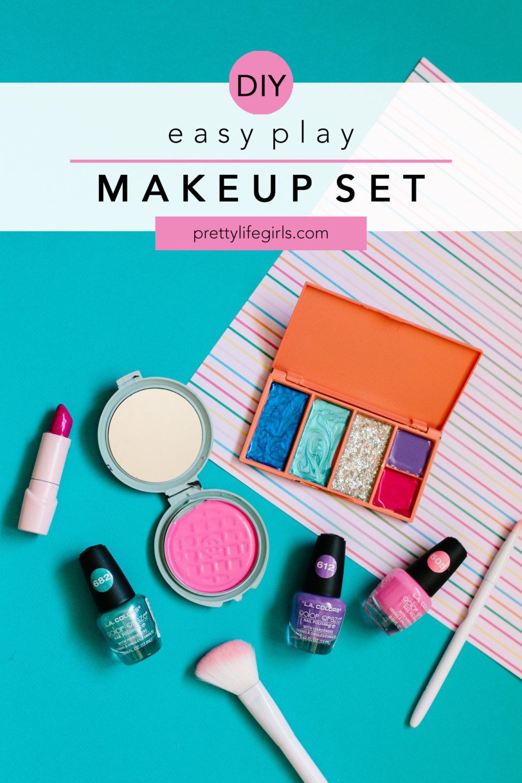 How to Make an Easy Play Makeup Set | The Pretty Life Girls