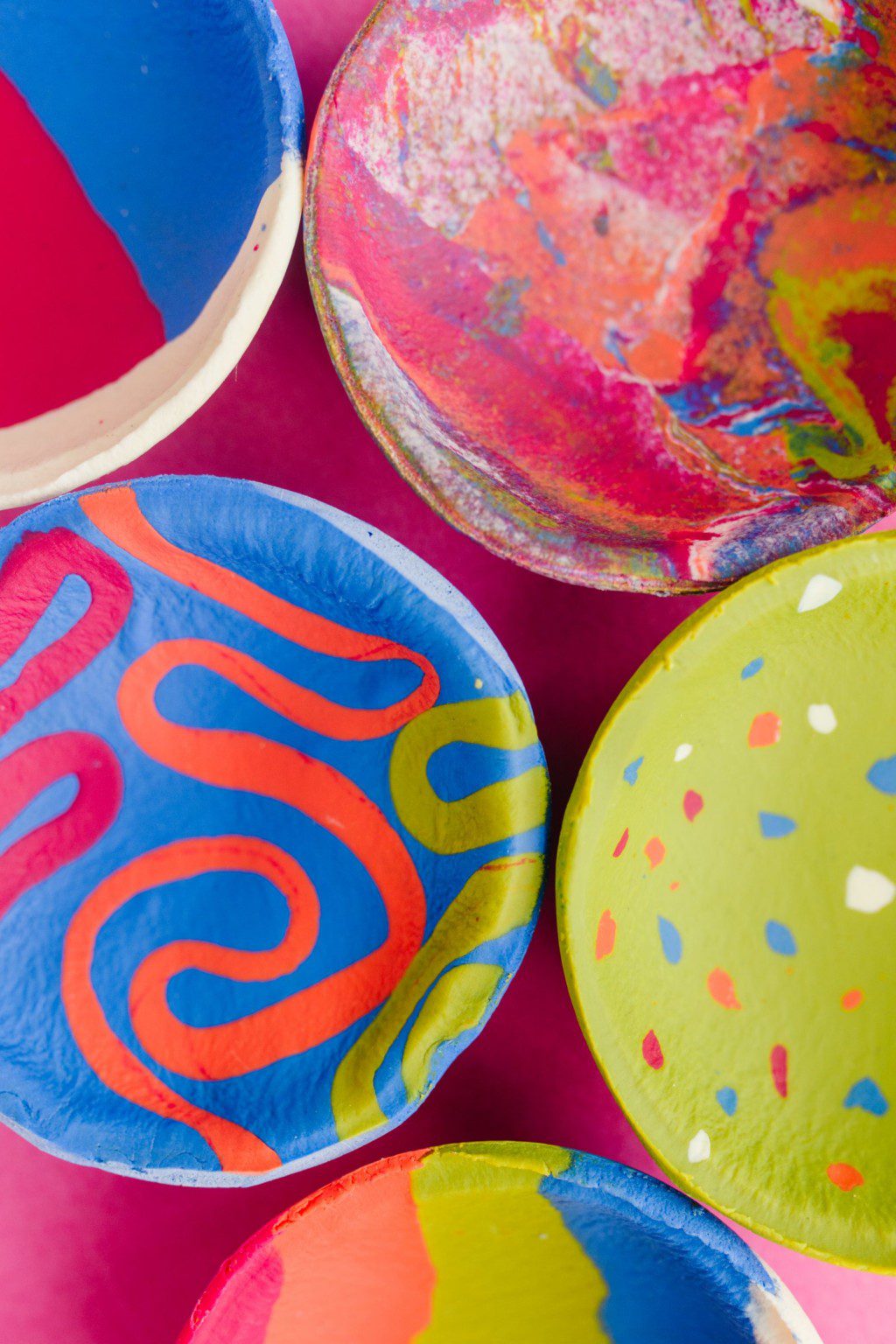 Colorful DIY Clay Jewelry Dishes | The Pretty Life Girls