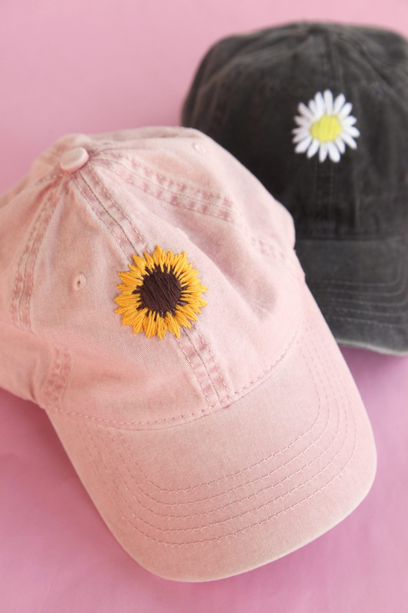 How to Embroider a Baseball Cap: a Step by Step Tutorial | The Pretty ...