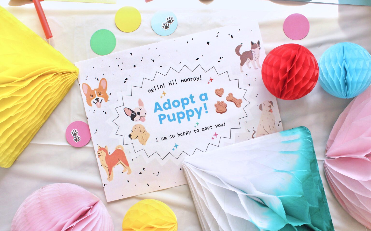 5 Fun and Creative Adopt-a-Puppy Birthday Party Ideas | The Pretty Life ...