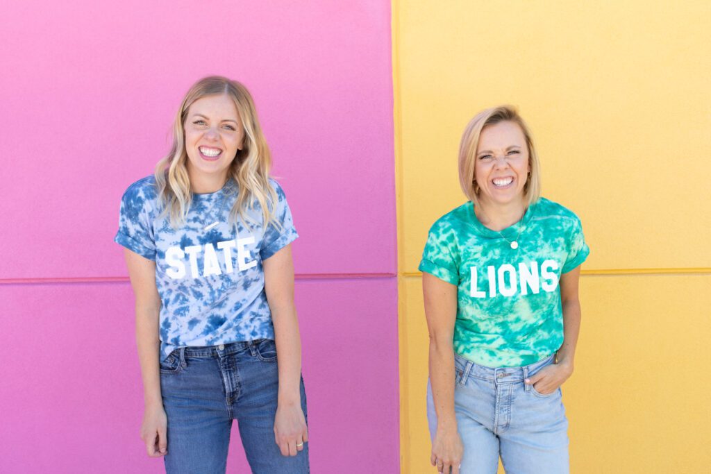 Back to School Tie Dye DIY Spirit Shirt | The Pretty Life Girls