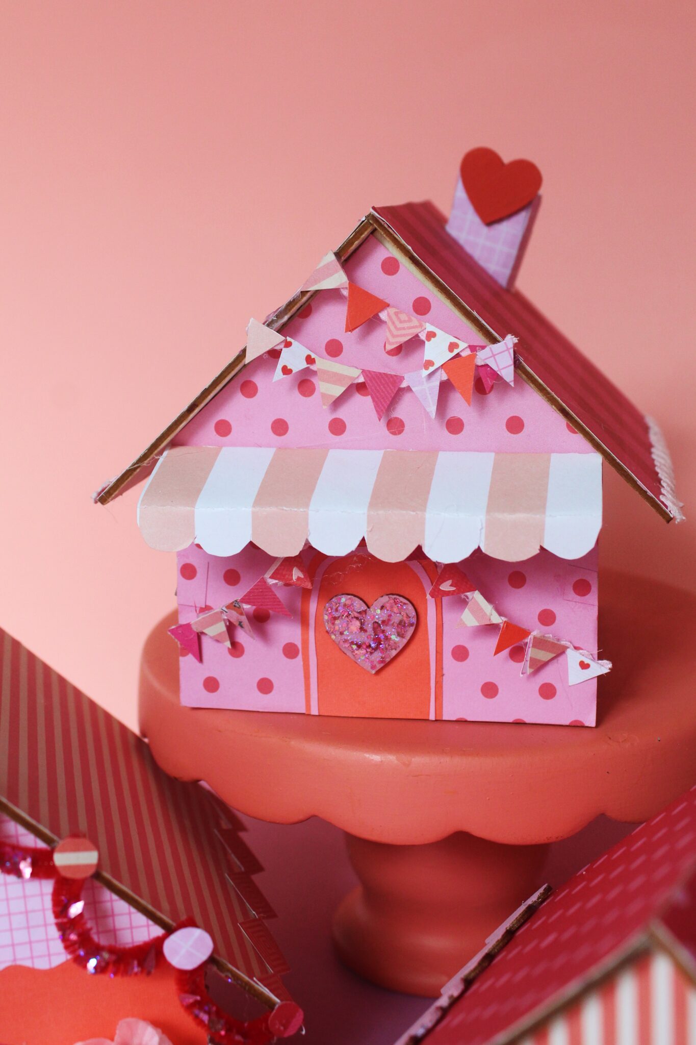 Valentines Day Crafts: DIY Valentine Village | The Pretty Life Girls