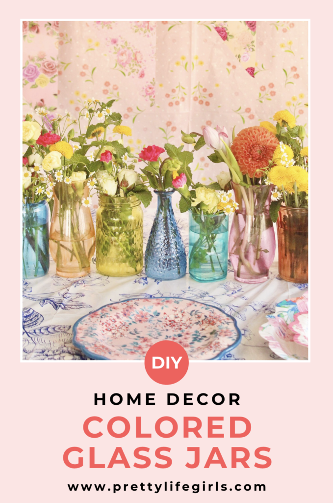 How to Make Colored Glass at Home | The Pretty Life Girls